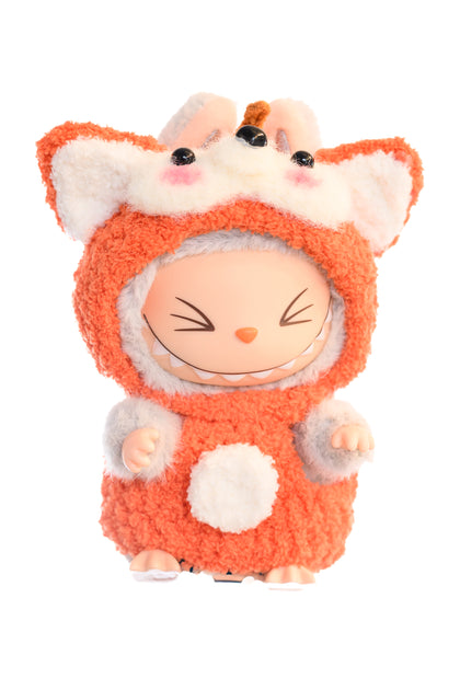 Handmade Labubu Outfit – Fox Edition – Little Mysteries