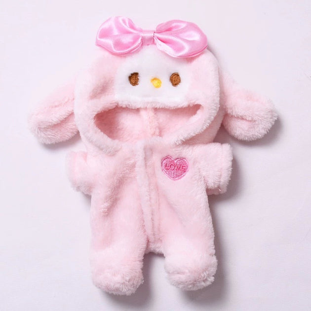 Labubu Doll Outfit – Soft Pink Pajamas [Pre order] – Little Mysteries