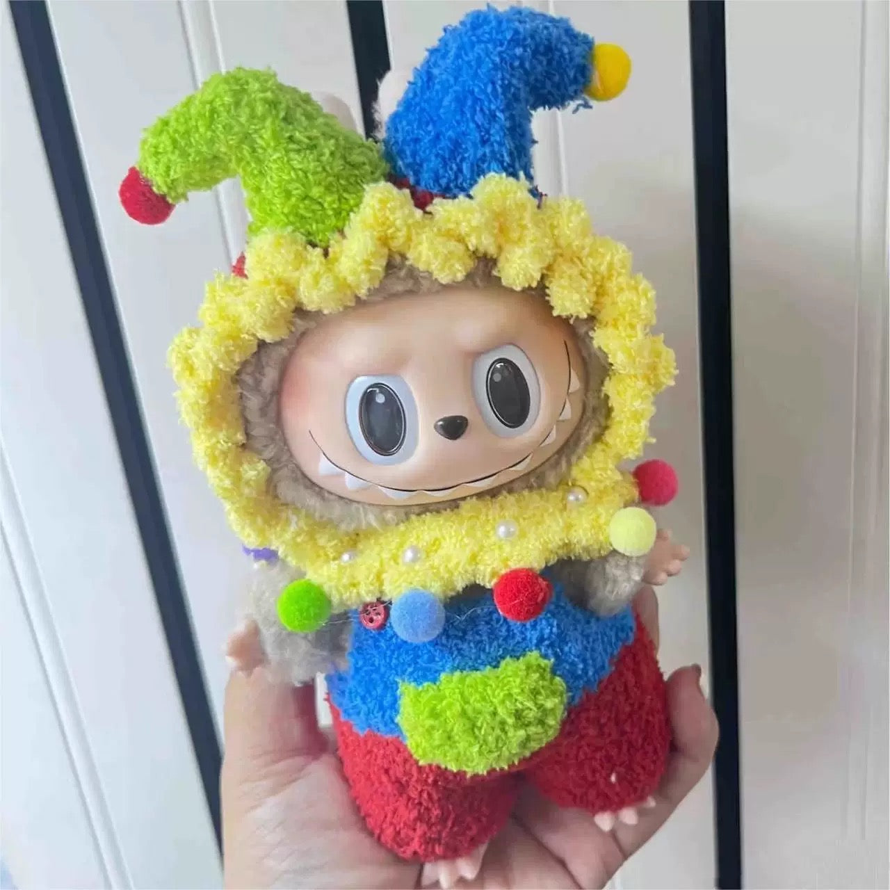 [pre order] Handmade Labubu Outfit- clown suit edition – Little Mysteries
