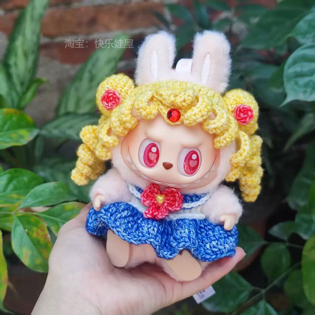 [pre order] Handmade Labubu Outfit- Sailor moon – Little Mysteries