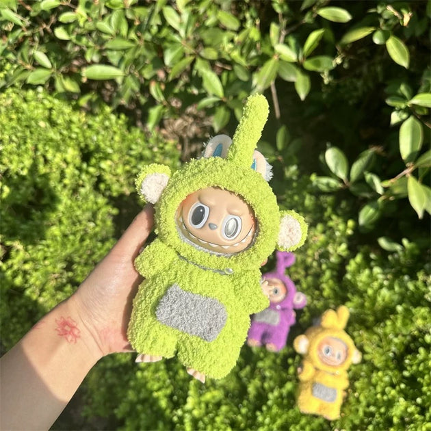 Handmade Labubu Outfit – Teletubbies Edition [pre oder] – Little Mysteries