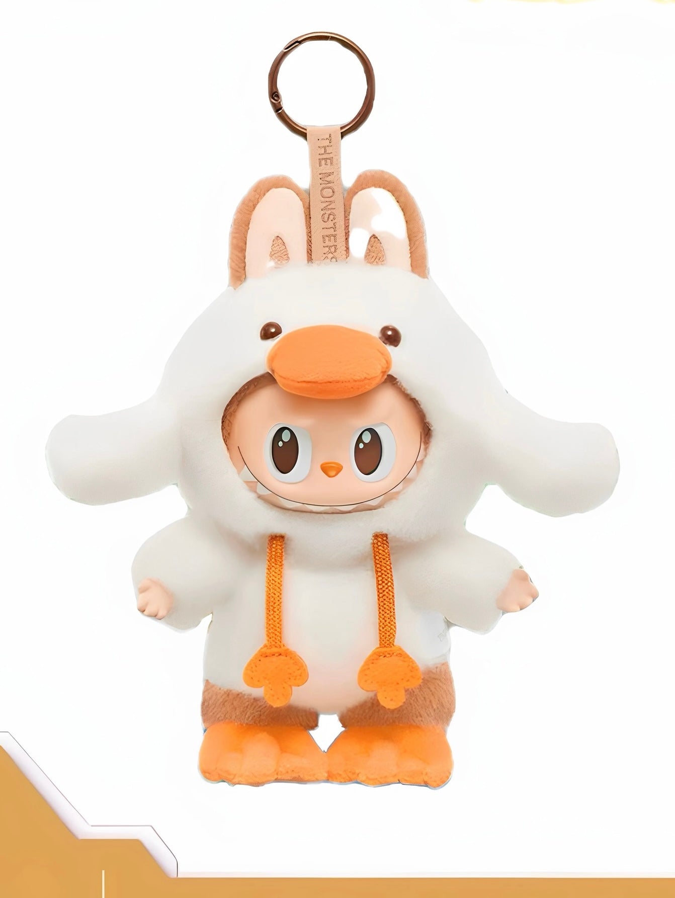 Labubu the monster forest fairy tale series vinyl plush hanging card ...