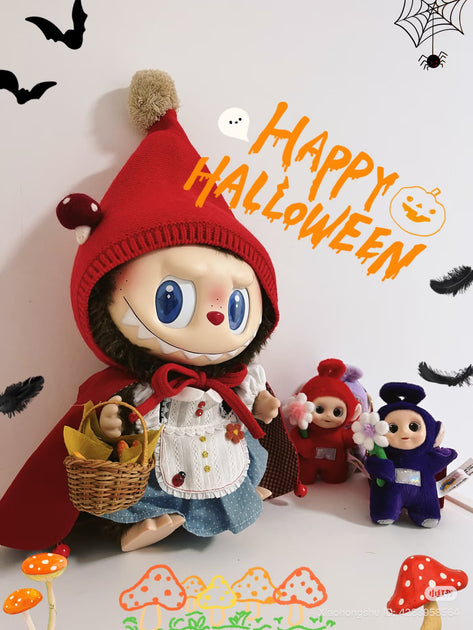[pre order] Labubu 17cm Little Red Riding Hood Costume Cute Collectibl ...