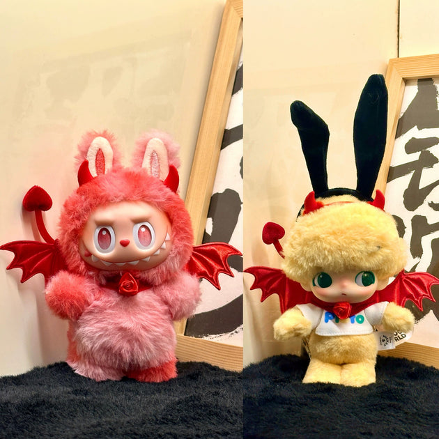 [pre order] [Pre-Order] Labubu Cosplay Outfit – Fuzzy Devil Edition ...