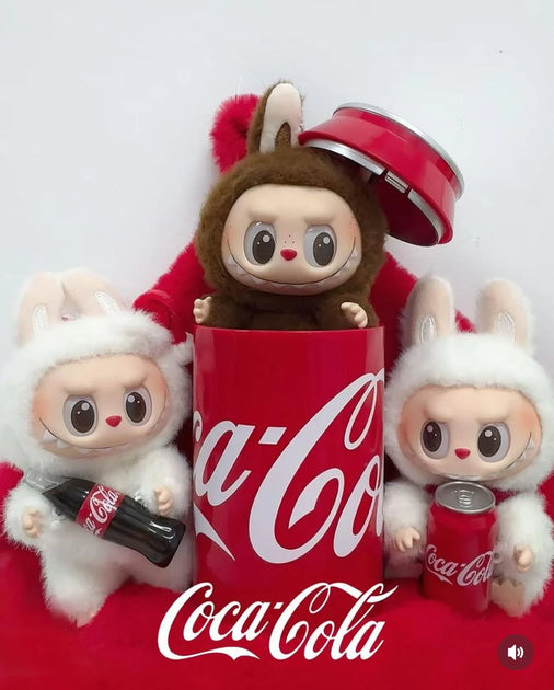 THE MONSTERS Labubu with COCA COLA Series Vinyl Plush Dolls, Blind Box ...