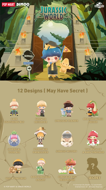 Dimoo Jurassic World Series Blind Box [Pre Order] – Little Mysteries